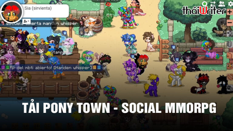 Tải Pony Town - Social MMORPG | Game Xây Dựng Thị Trấn Siêu Hay | Thái ...